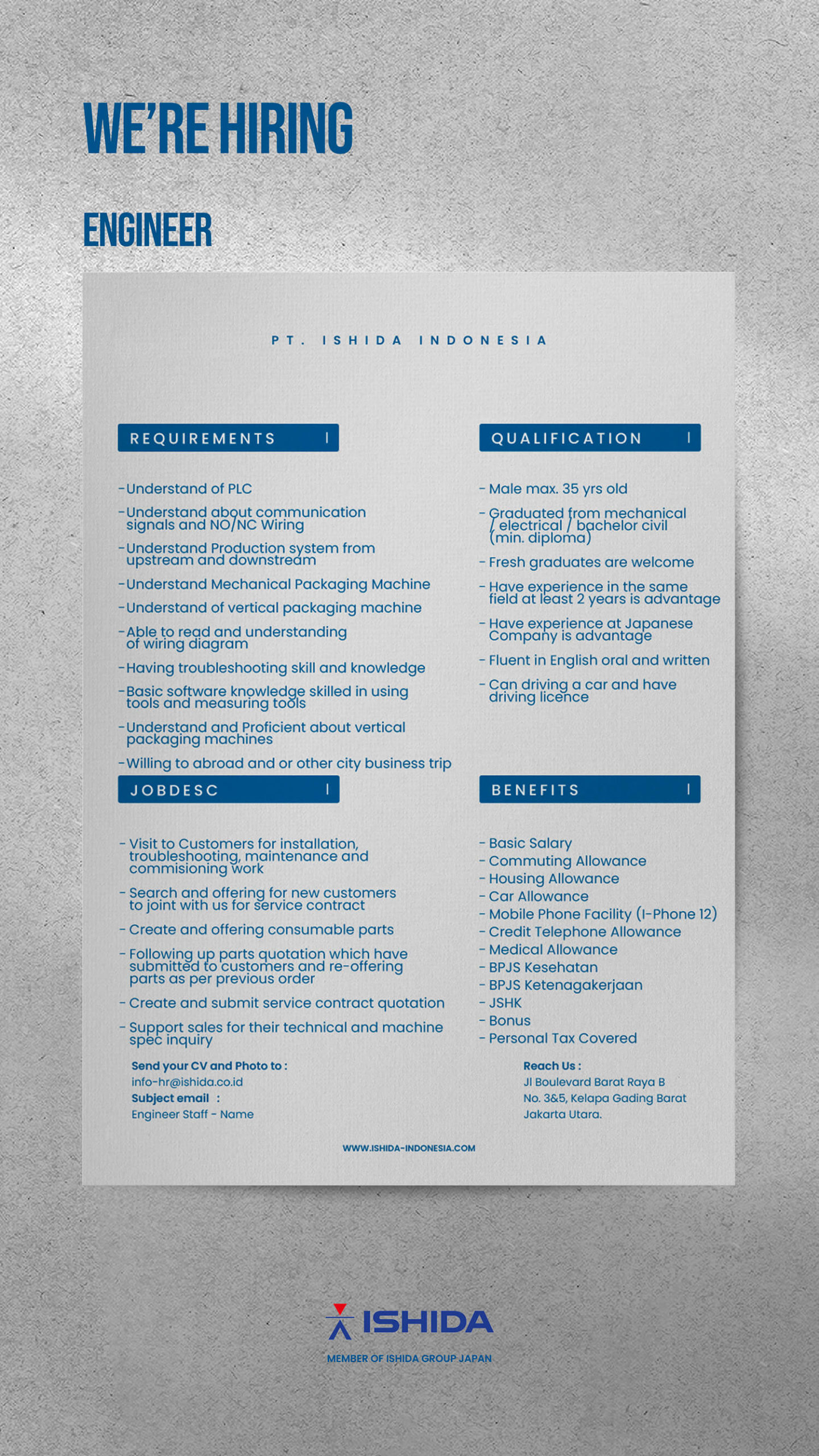 Recruitment - | Lowongan Pekerjaan