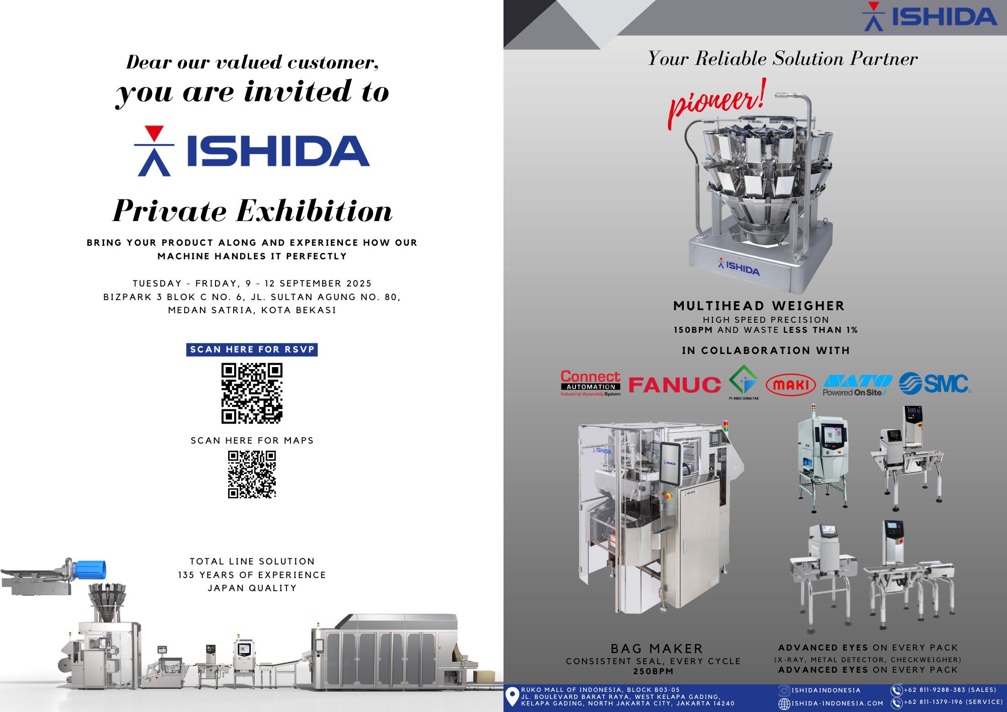 PRIVATE EXHIBITION ISHIDA NEW SHOWROOM – (2025 Sep 9–12)